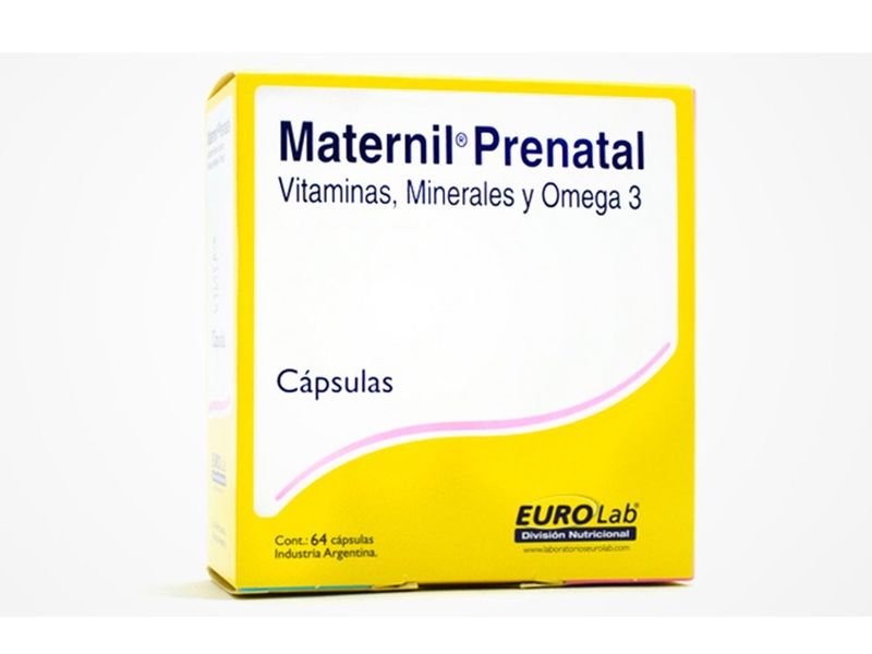 Eurolab en Farmaplus: Maternil Prenatal 64 Capsulas - FarmaPlus