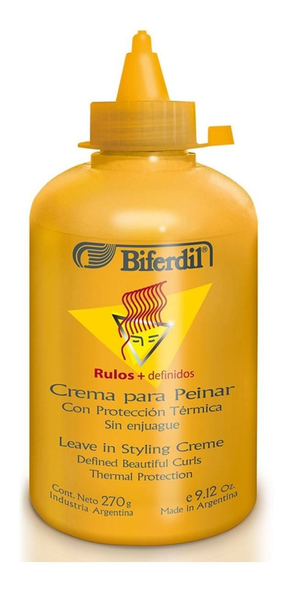 Biferdil Crema Para Peinar Rulos Definidos 270g - FarmaPlus