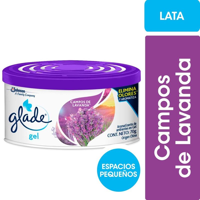 Glade Campos De Lavanda Aromatizante Mini Gel 70g - FarmaPlus