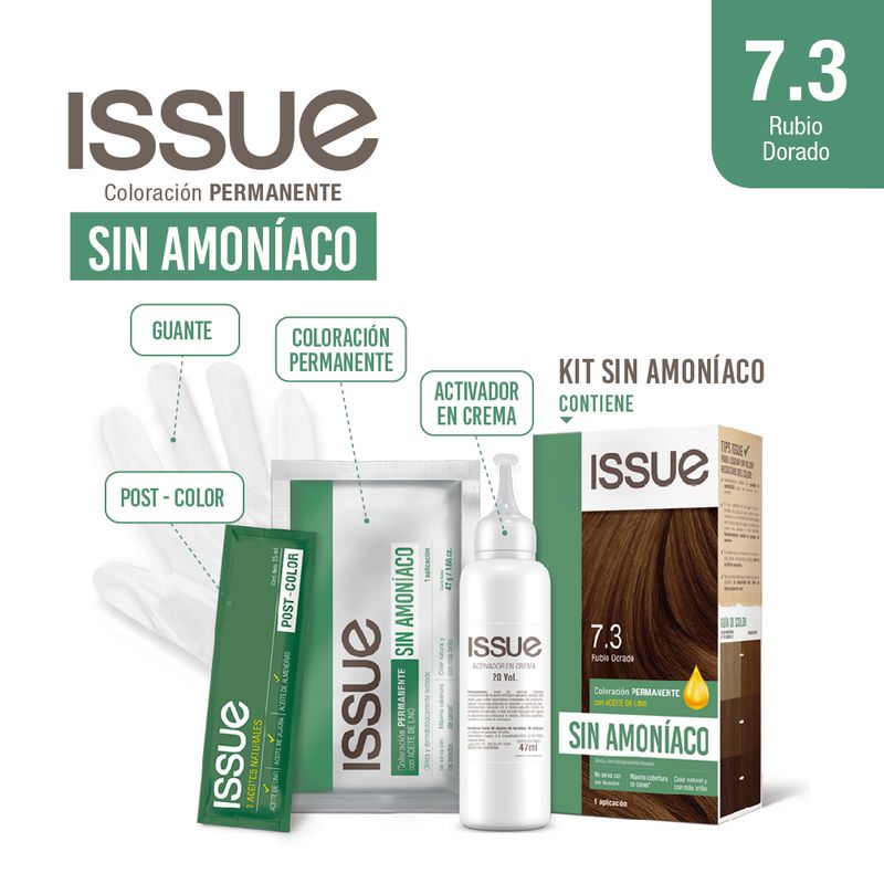 Issue Kit Tintura Sin Amoníaco - FarmaPlus Issue Kit Tintura Sin Amoníaco - FarmaPlus