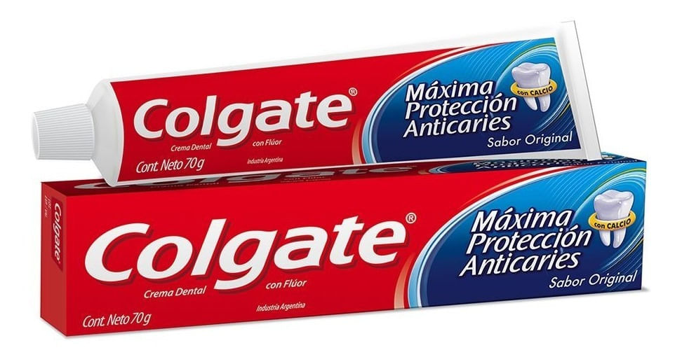 Colgate Máxima Protección Con Calcio Crema Dental 70g En FarmaPlus ...