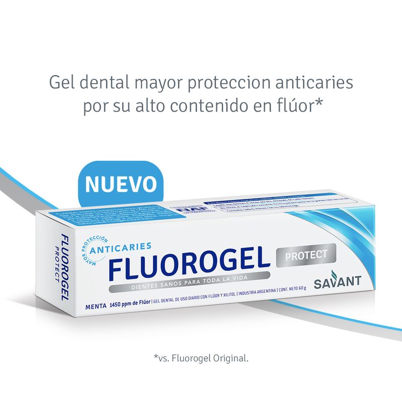 Fluorogel Protect Máxima Protección Anti Caries Gel 60g - FarmaPlus