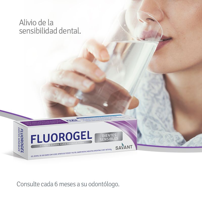 Fluorogel Dientes Sensibles Gel X 60 Gr. - FarmaPlus