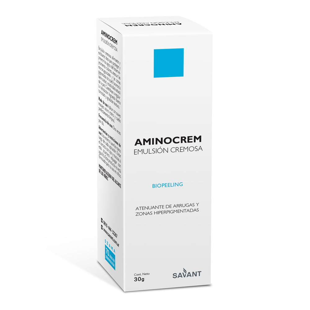 Aminocrem Emulsión Atenúa Las Arrugas Emulsión Cremosa 30g - FarmaPlus