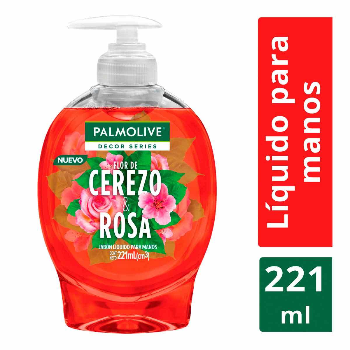 Palmolive Flor De Cerezo y Rosa Jabón Líquido Manos 221ml - FarmaPlus