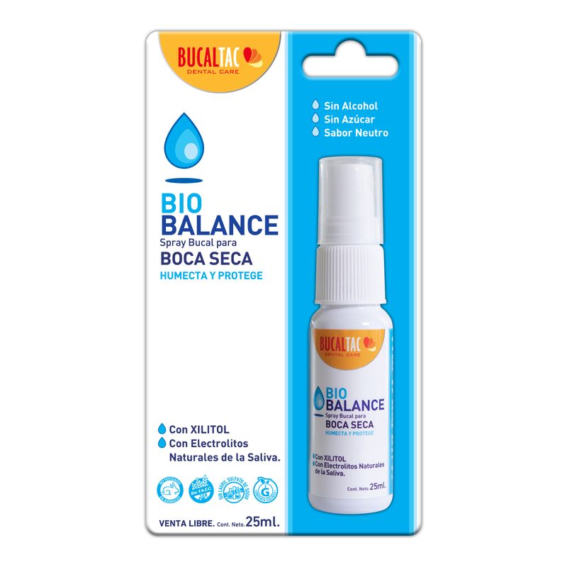 Bucal Tac Bio Balance Boca Seca Spray Bucal X 25 Ml - FarmaPlus