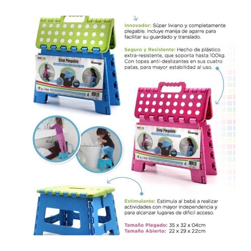 Baby Innovation Banquito Plegable Multiuso en FarmaPlus - FarmaPlus