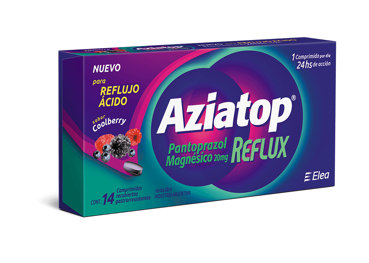 Aziatop en FarmaPlus: Aziatop Reflux Comprimidos x14 - FarmaPlus