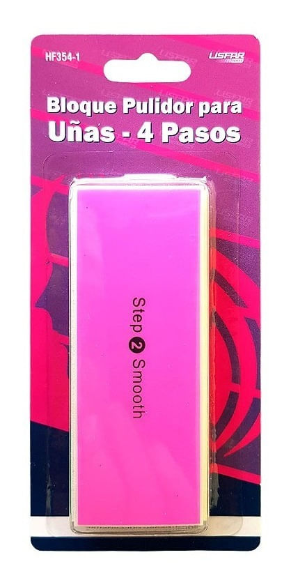 Lisfar en FarmaPlus: Lisfar Beauty Bloque Pulidor Para Uñas 4 Pasos 1 Unidad - FarmaPlus