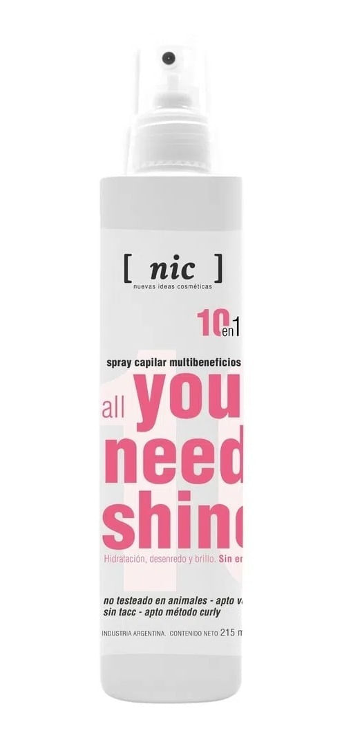 Nic en FarmaPlus: Nic Spray Capilar Sin Enjuague 10 En 1 All You Need ...