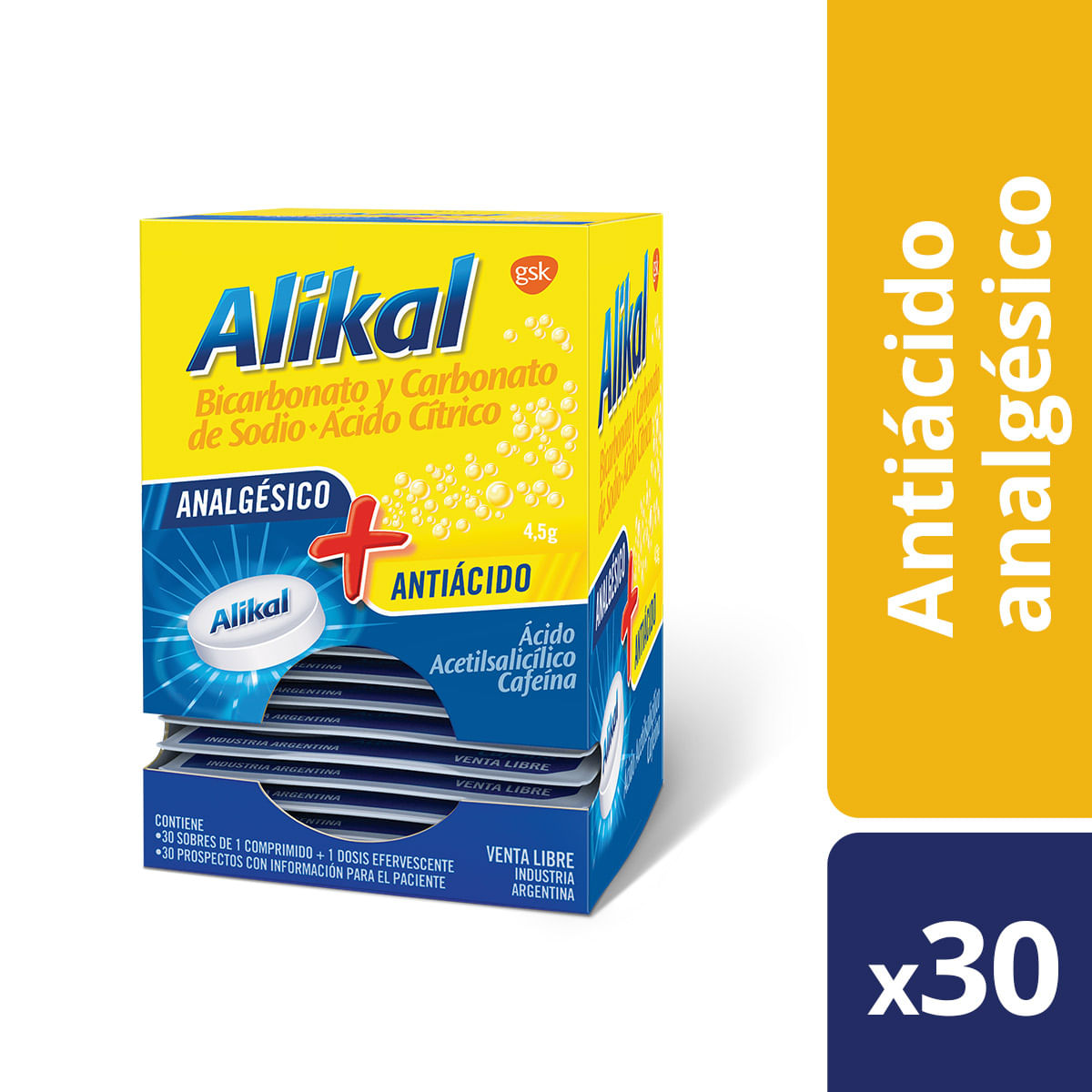 Alikal en FarmaPlus: Alikal Clasico x30 sobres - FarmaPlus