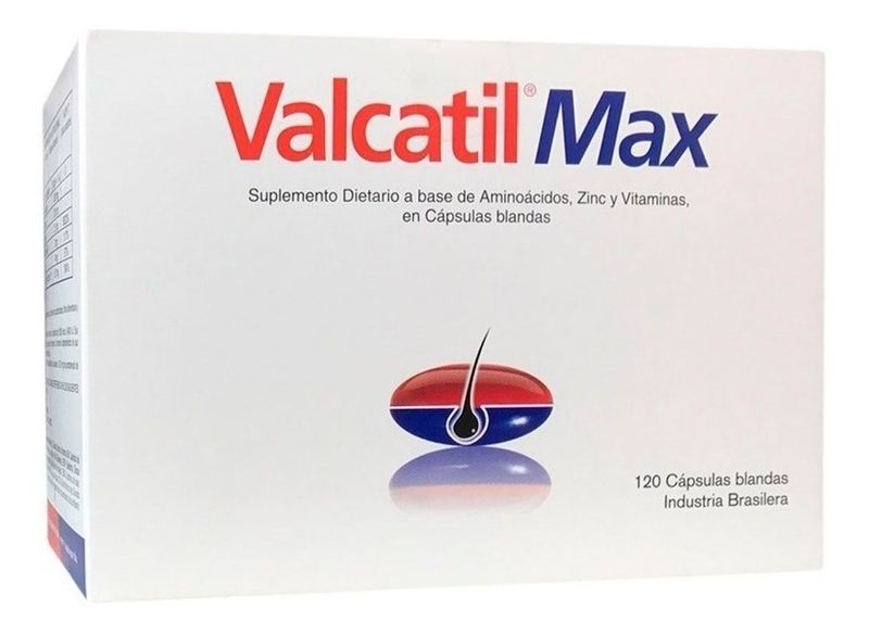 Valcatil en FarmaPlus: Valcatil Max P/ Caída Del Pelo X 120 Cáps ...