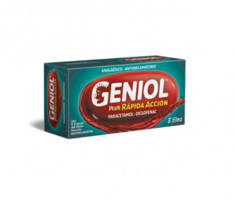 Geniol Plus Rápida Acción x12 Capsulas Blandas - FarmaPlus