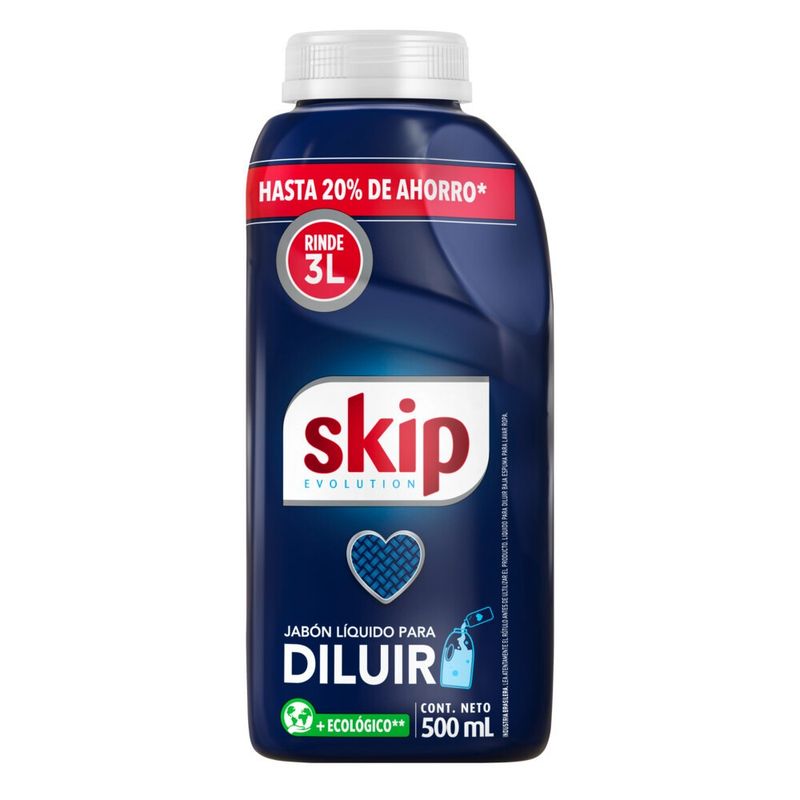 Skip en FarmaPlus: Jabón Líquido Skip Evolution Para Diluir Botella 500 ...