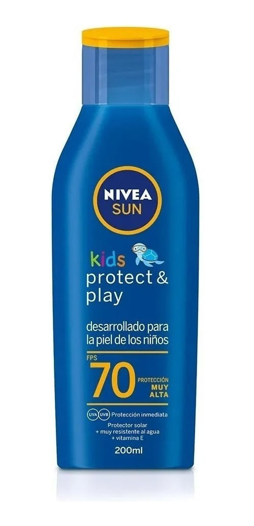Nivea en FarmaPlus: Nivea Protector Solar Protect & Play Kids Fps 70 X ...