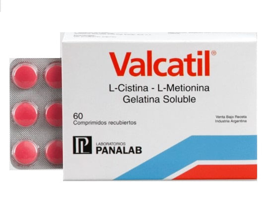 Valcatil en FarmaPlus: Valcatil L-cistina, L-metionina, Gelatina ...