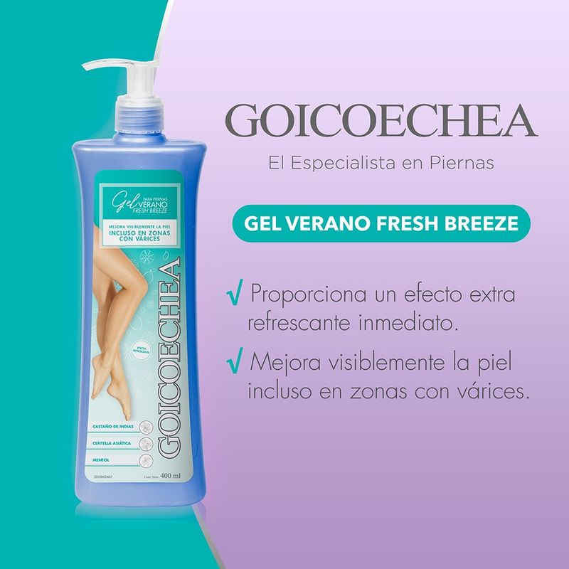 Goicoechea en FarmaPlus: Goicoechea Edición Verano Fresh Breeze Piernas ...