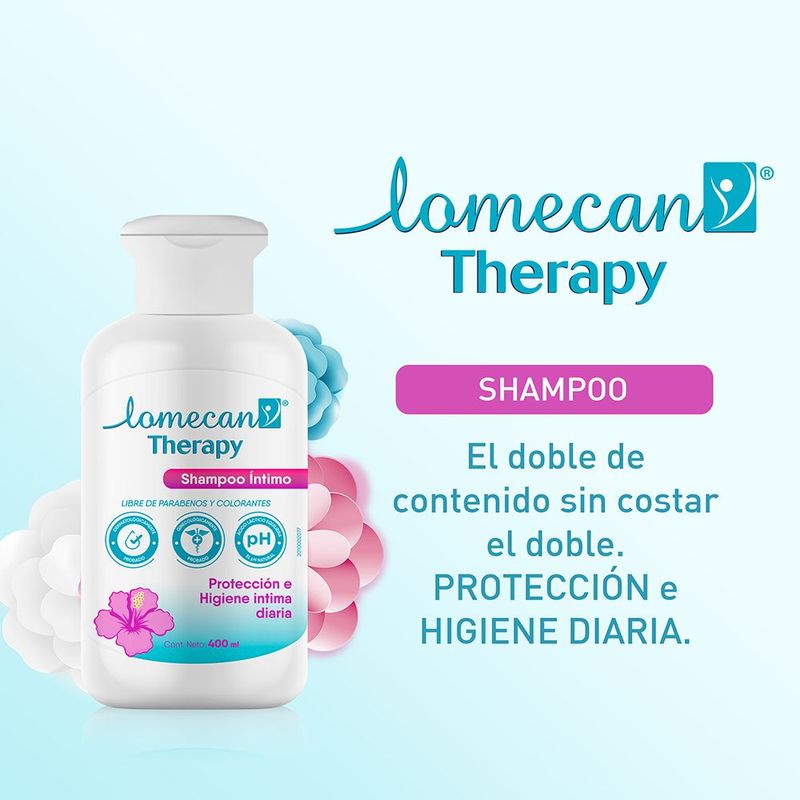 Lomecan V Therapy Shampoo Intimo 400ml en FarmaPlus - FarmaPlus