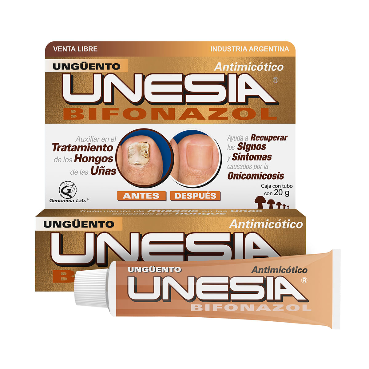 Unesia Ungüento Antimicótico para Uñas en FarmaPlus - FarmaPlus