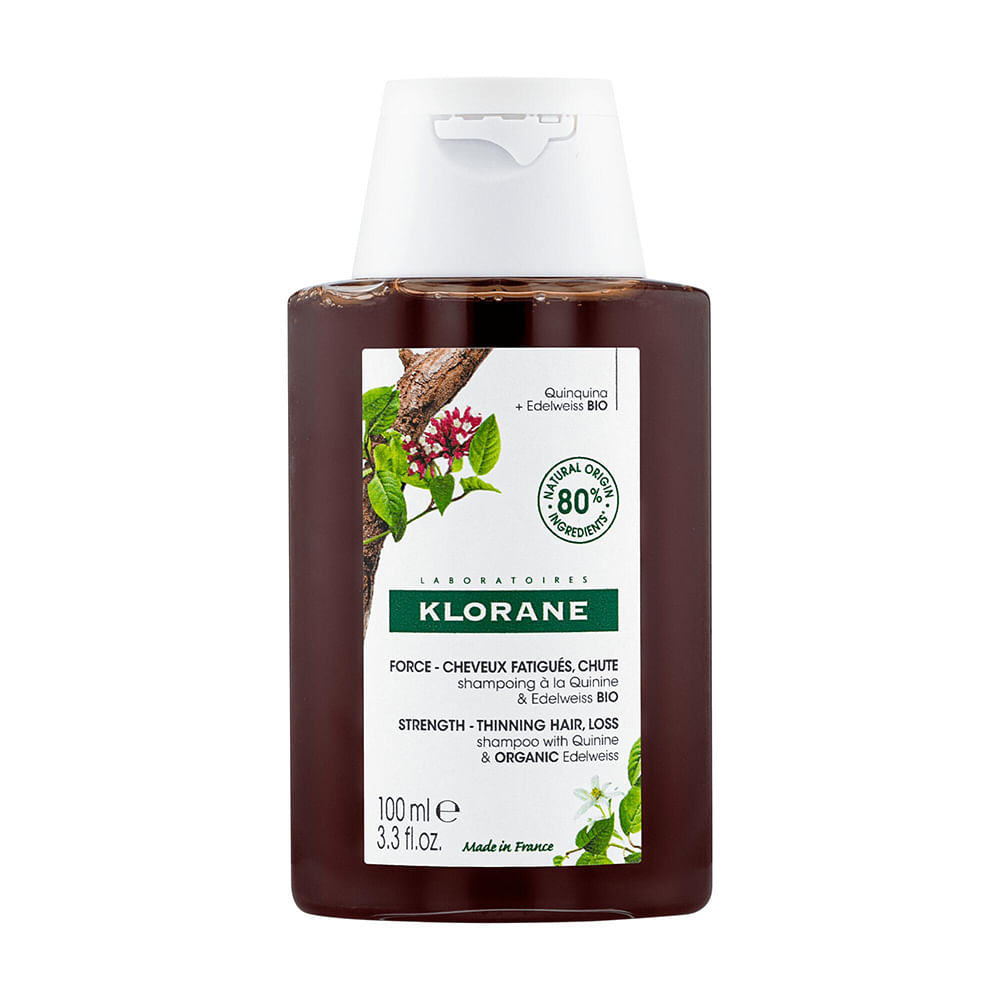 Klorane Shampoo De Quinina Anti Caida Fuerza Y Vital 100ml en FarmaPlus ...