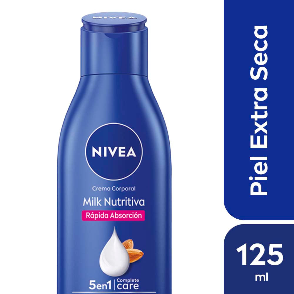 Nivea Body Milk Nutritiva Piel Extra Seca 125 Ml En FarmaPlus - FarmaPlus