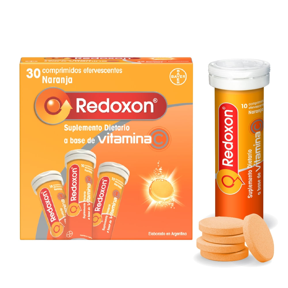 Redoxon Farmaplus Suplemento Dietario a base de Vitamina C 1g x 30 ...