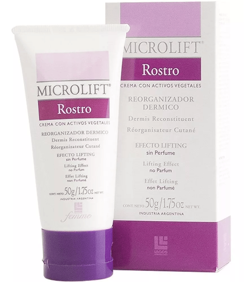 Lagos Farmaplus Microlift Rostro Crema Reorganizador Dérmico 50g ...