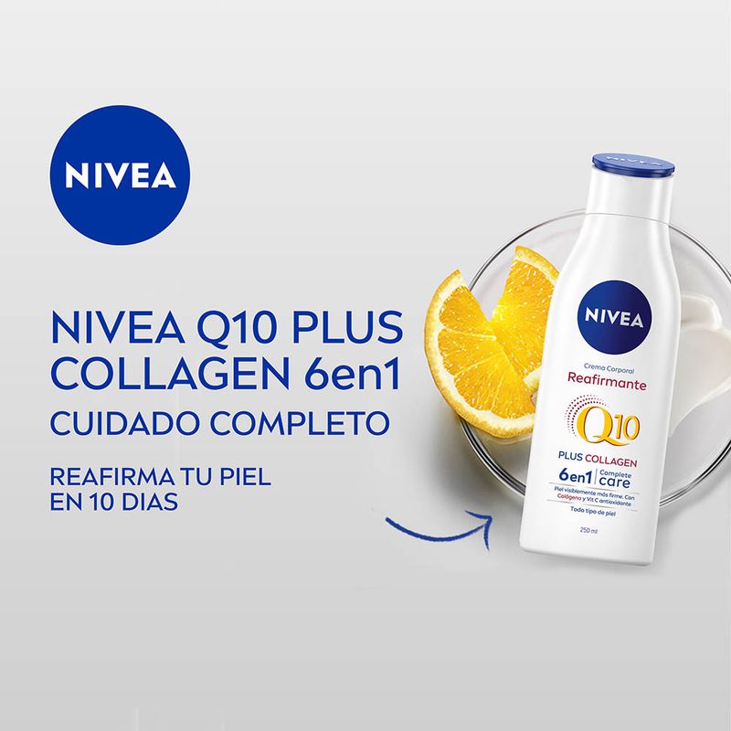 Nivea Corporal Q10 Plus Collagen Reafirmante Crema 250ml en FarmaPlus ... Nivea Corporal Q10 Plus Collagen Reafirmante Crema 250ml en FarmaPlus ...