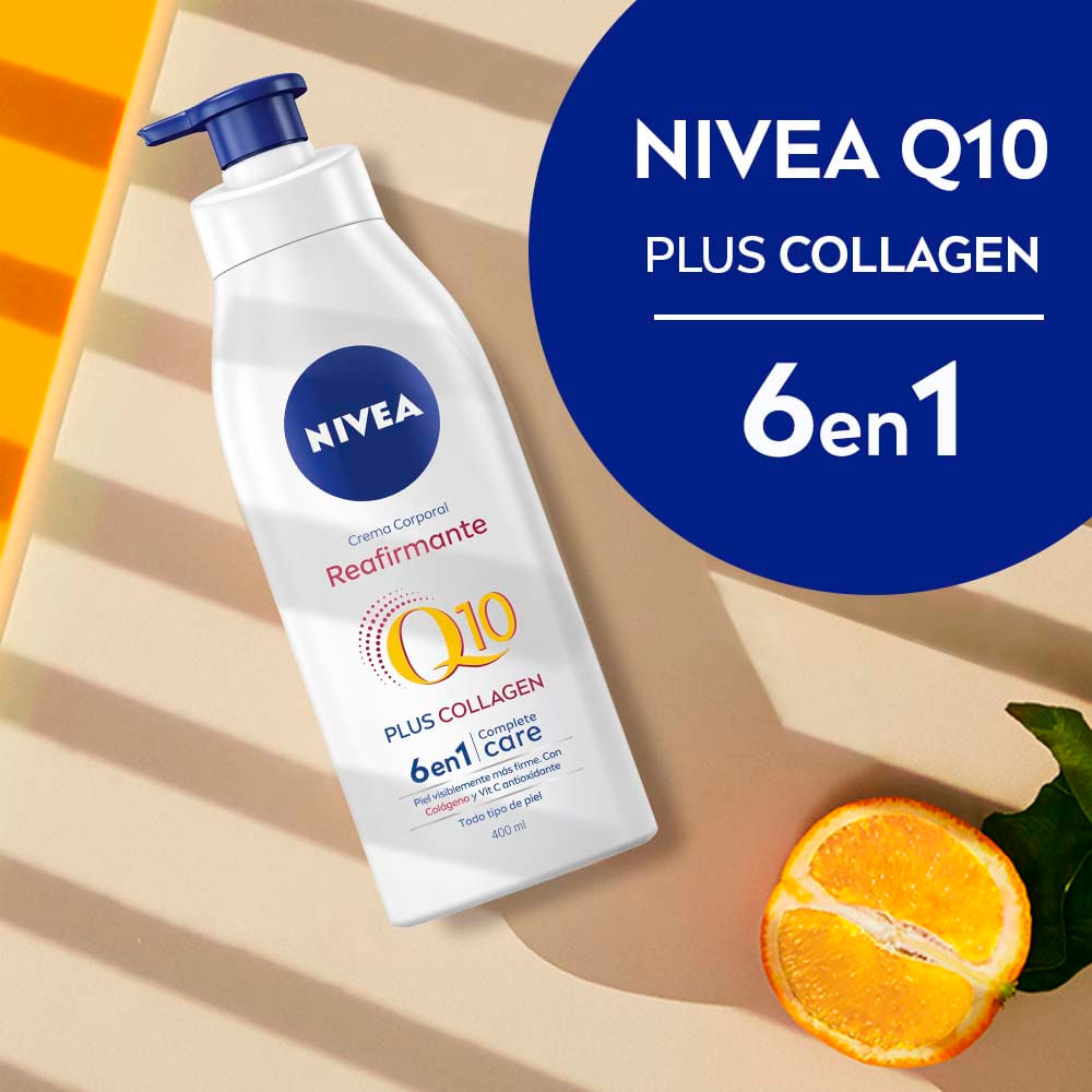Nivea Corporal Q10 Plus Collagen Reafirmante Crema 400ml en FarmaPlus ... Nivea Corporal Q10 Plus Collagen Reafirmante Crema 400ml en FarmaPlus ...