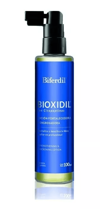 Loción Tratamiento Caída Cabello Biferdil Farmaplus Con Bioxidil 100ml - FarmaPlus