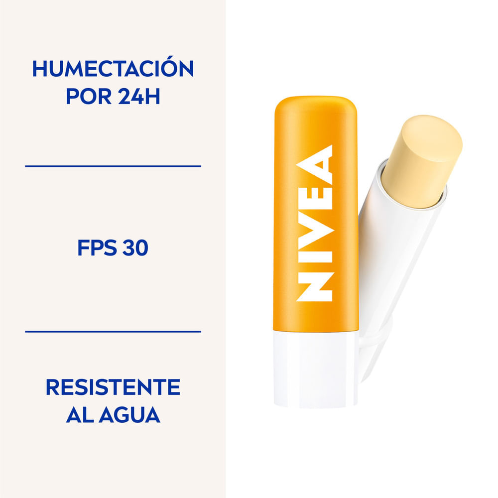 Protector solar labial humectante NIVEA Farmaplus Sun Protect FPS 30 ...