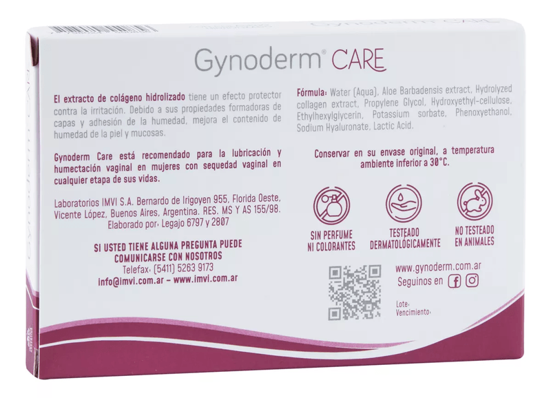 Gynoderm en FarmaPlus: Gynoderm Gel Lubricante Íntimo Monodosis 6 ...