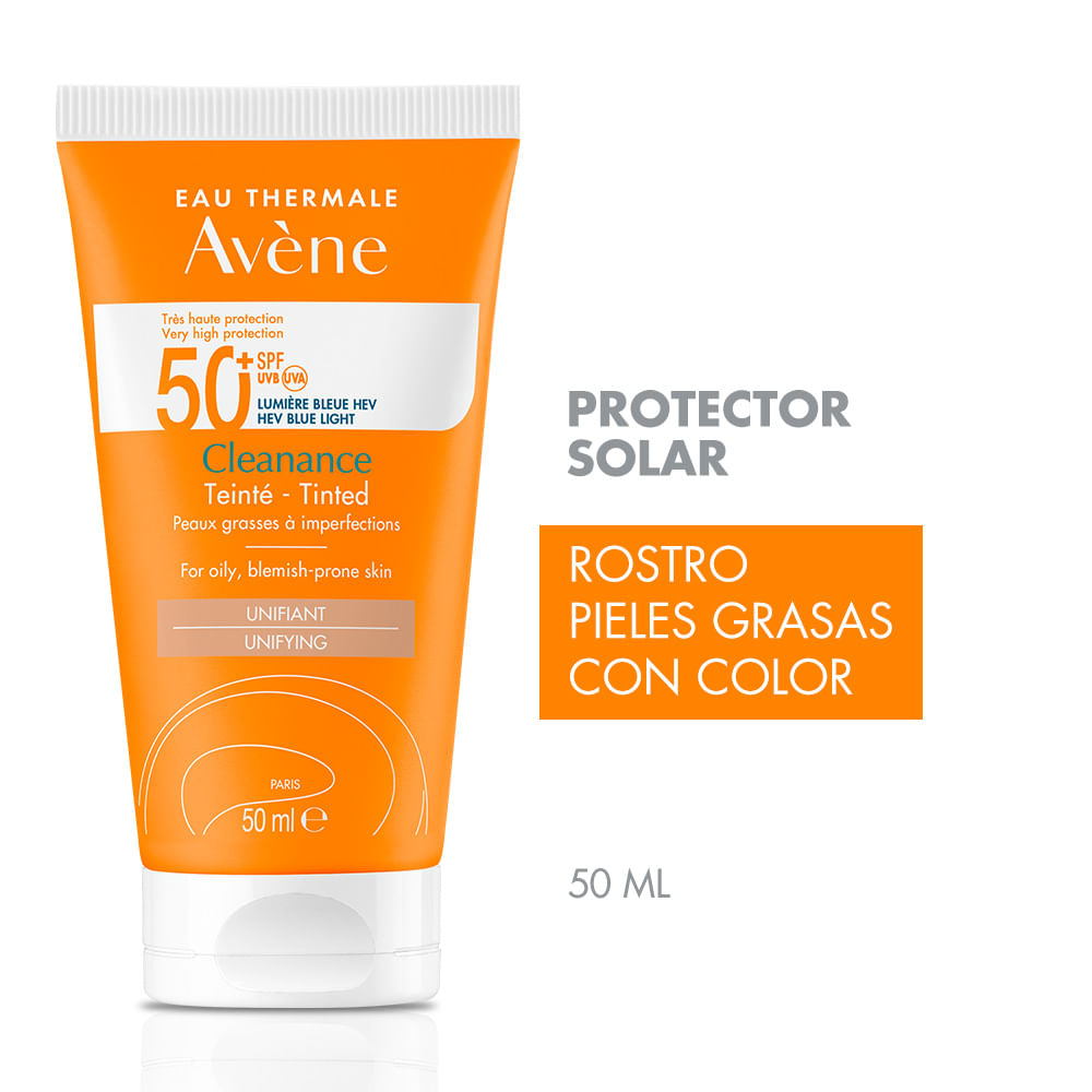 Avene farmaplus Protector Solar Cleanance Triasorb Spf50 Color 50ml ...
