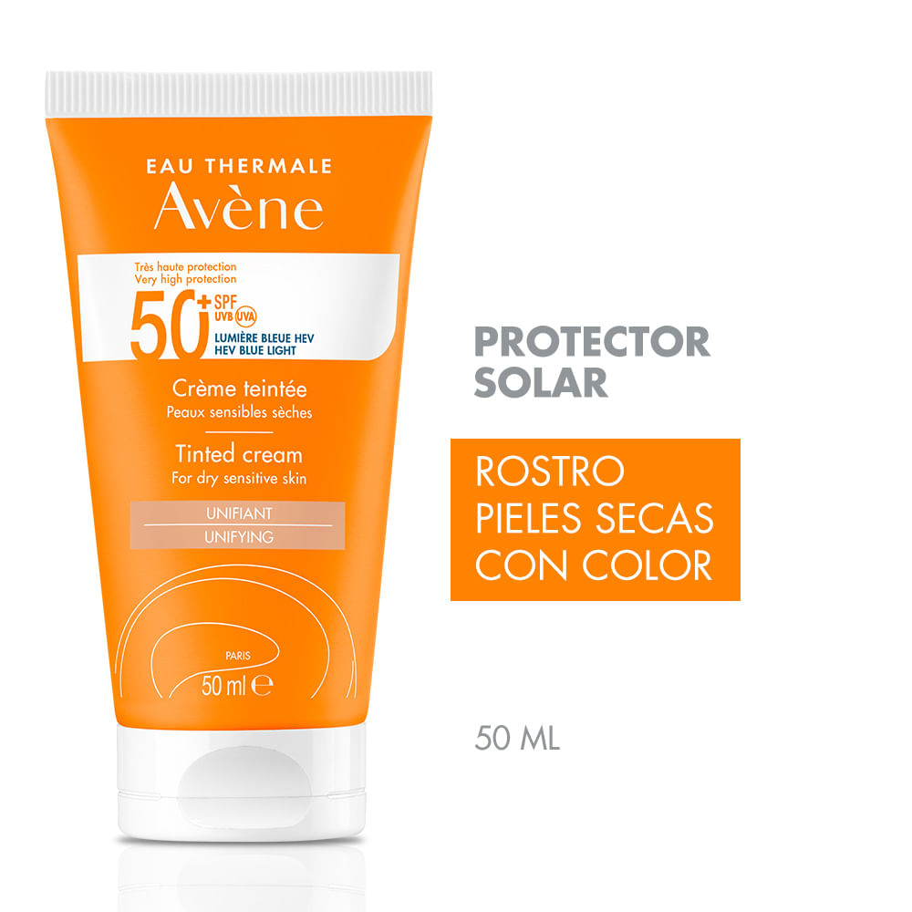 Avene Farmaplus Protector Solar Crema Triasorb Spf50 Con Color 50ml ...