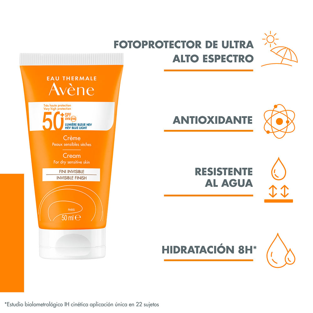 Avene Farmaplus Protector Solar Crema Triasorb Spf50 Con Color 50ml ...