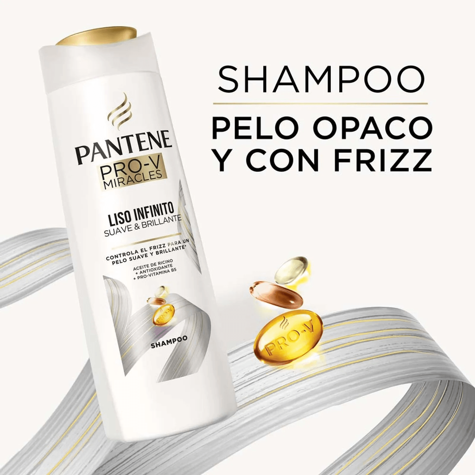 Pantene Farmaplus Pro-v Miracles Shampoo Liso Infinito Suave ...