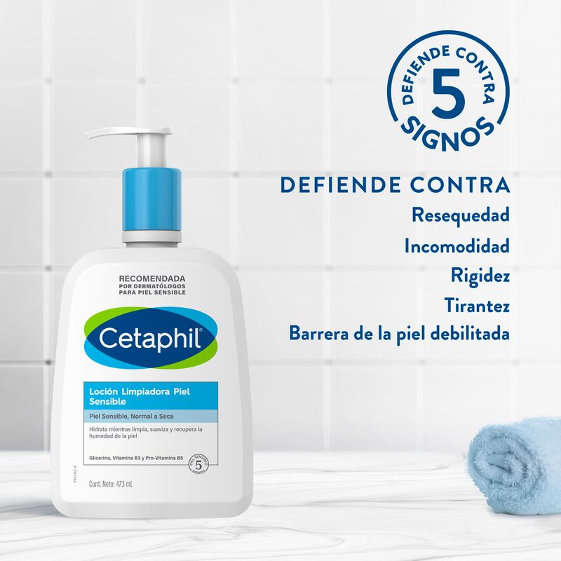 Cetaphil en Pedidosfarma: Cetaphil Locion Limpiadora Facial X 473 Ml ...