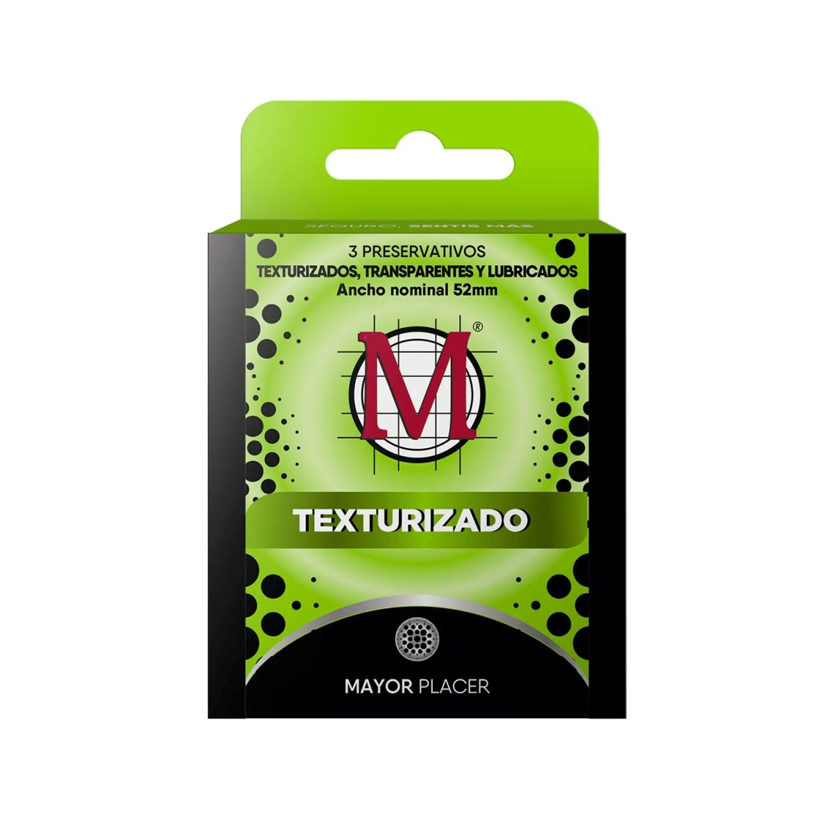 M Force Farmaplus Preservativos Texturado 3 Unidades - FarmaPlus