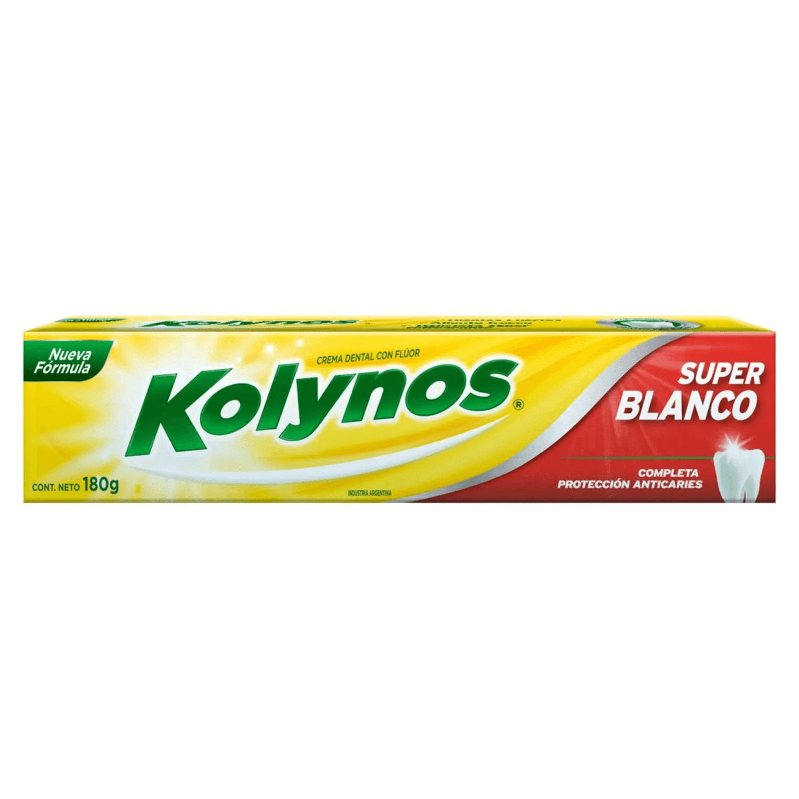 Kolynos Farmaplus Pasta Dental Super Blanco Con Calcio 180g - FarmaPlus
