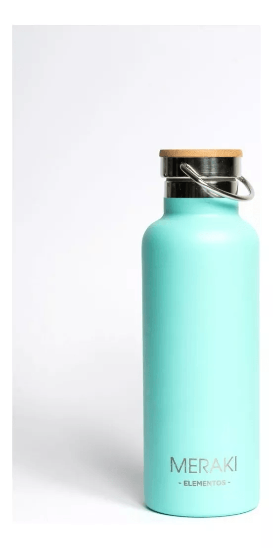 Botella Isotérmica Reutilizable Meraki Farmaplus 600ml Éter Verde Agua ...