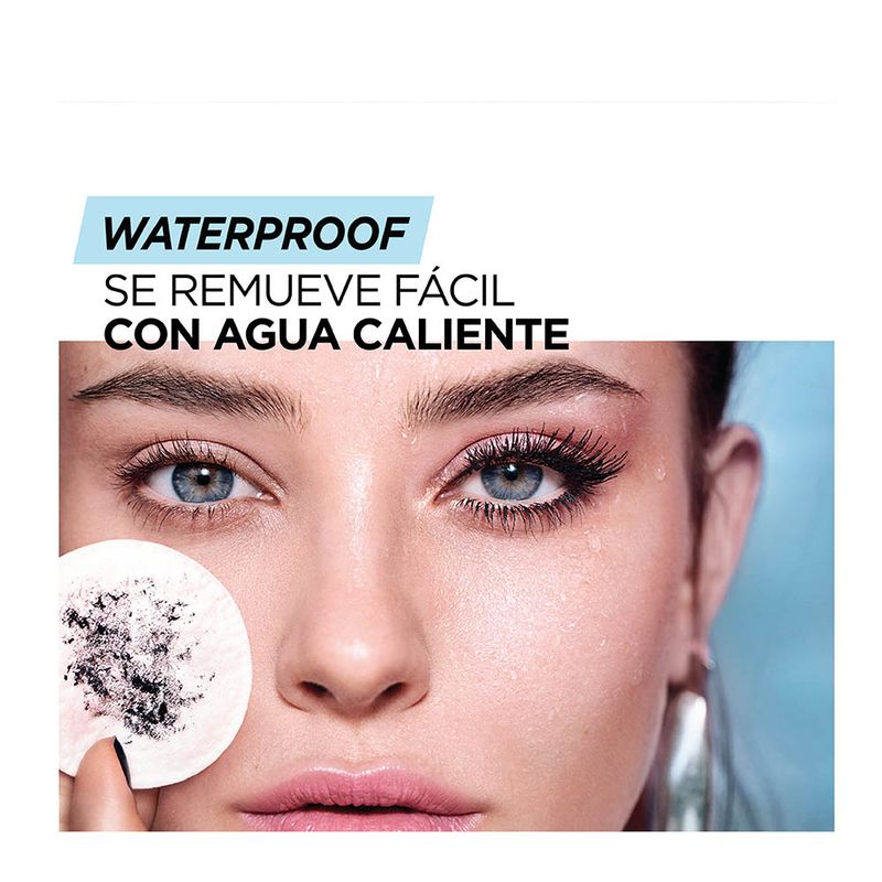 Mascara de Pestañas L'Oréal Paris Farmaplus Air Mega Volume WTP - FarmaPlus