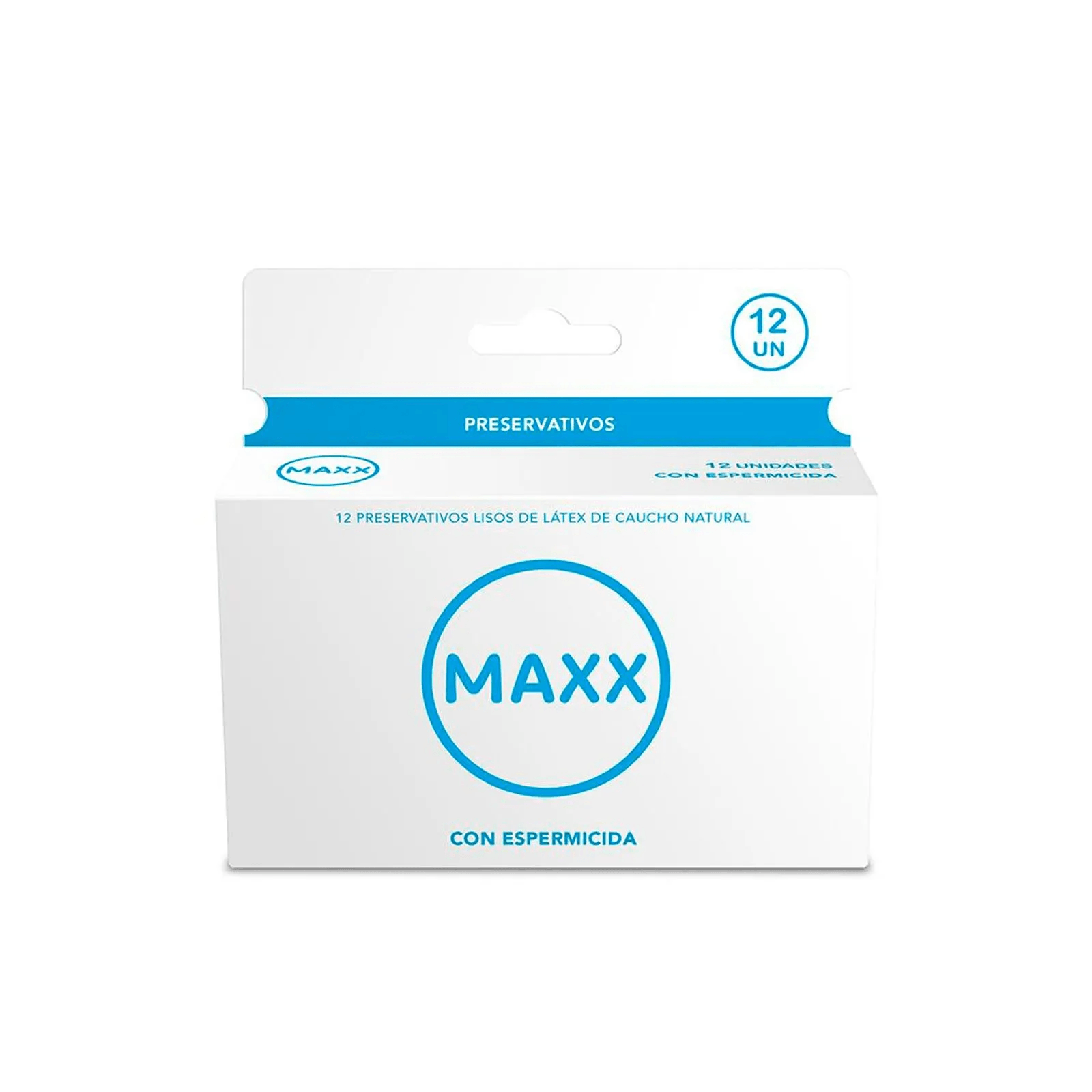 Preservativos Maxx Farmaplus Espermicida 12 Unidades - FarmaPlus