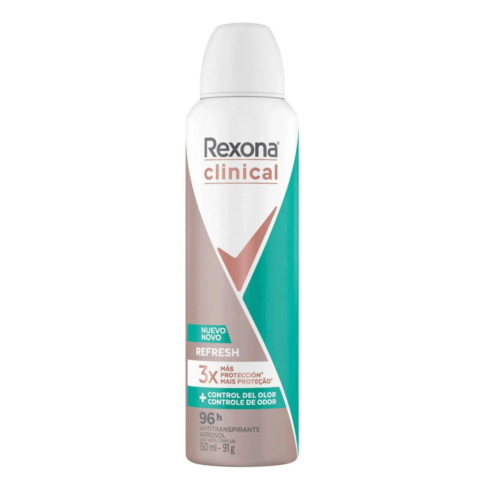 Antitranspirante Rexona Clinical Refresh Mujer Aerosol 150ml - FarmaPlus