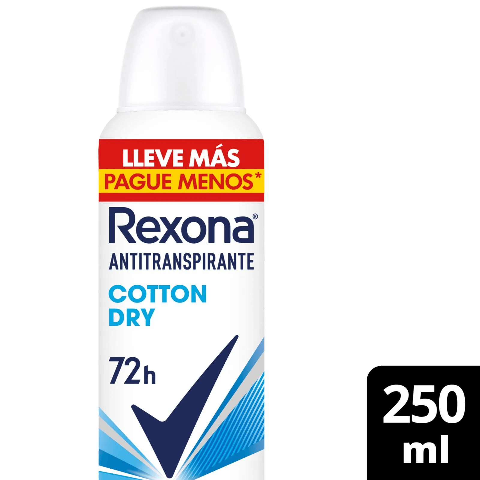 Antitranspirante Rexona Farmaplus Cotton Dry Aerosol 250ml. - FarmaPlus