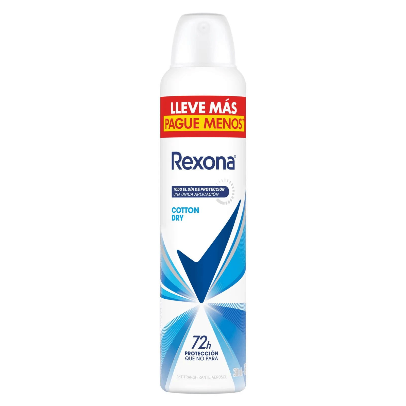 Antitranspirante Rexona Farmaplus Cotton Dry Aerosol 250ml. - FarmaPlus