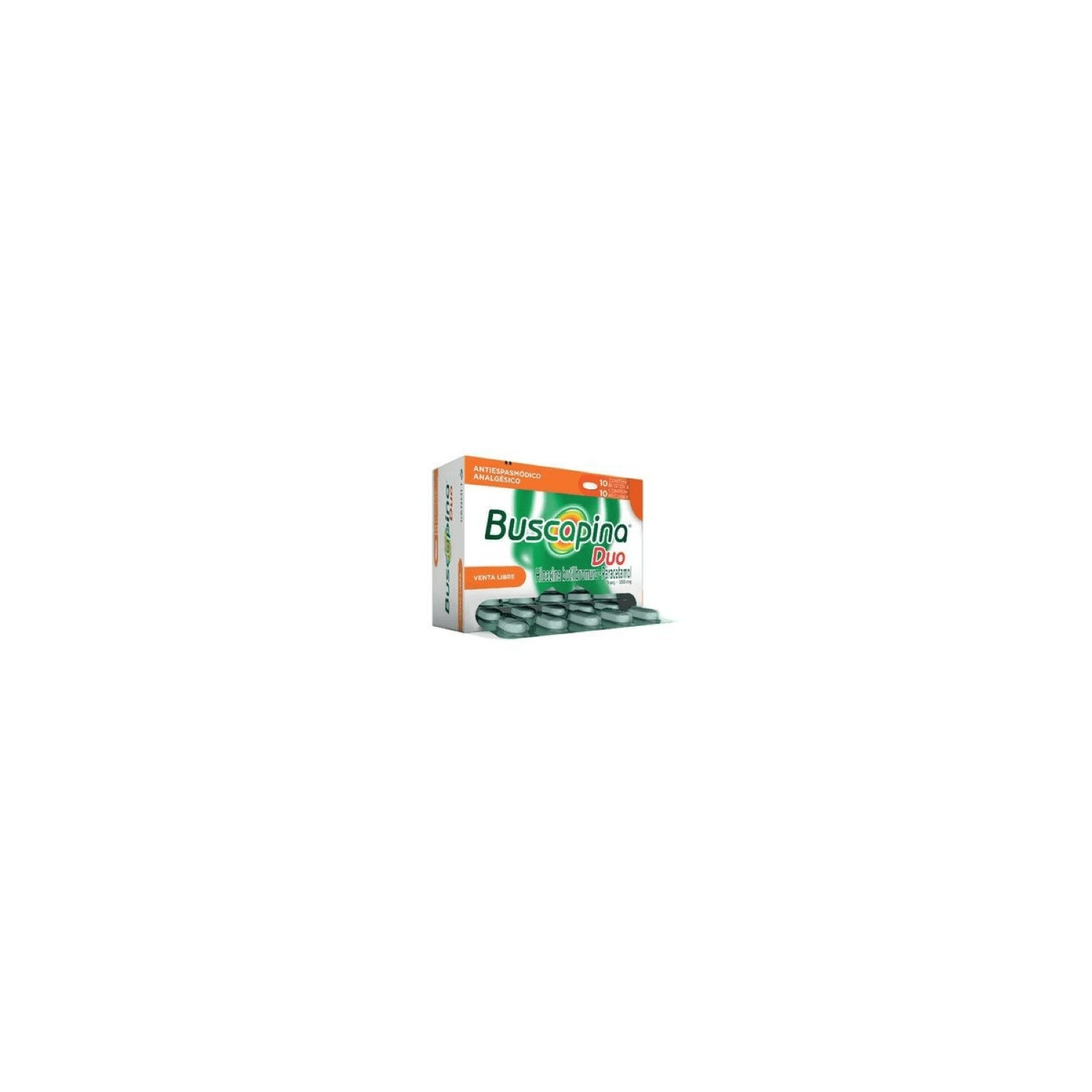 Buscapina Farmaplus Duo Antiespasmódico Analgésico 100 comprimidos ...