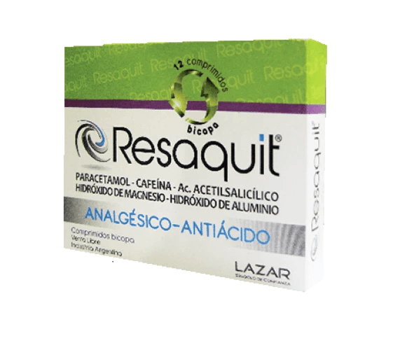 Resaquit Farmaplus Analgésico Antiácido Resaca (25x4) 100 comprimidos ...