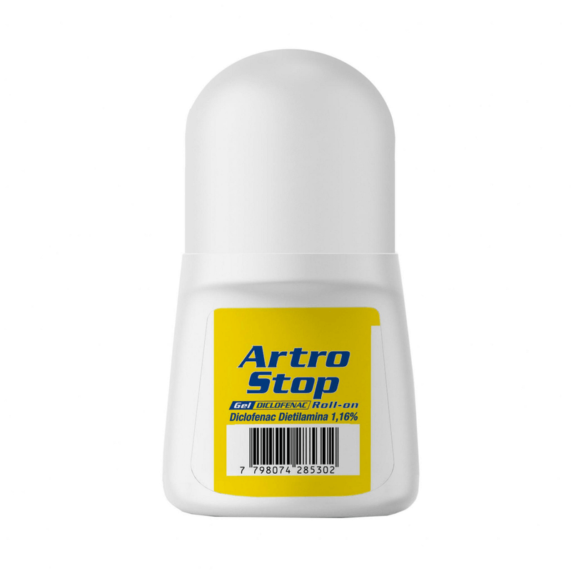 ArtroStop Farmaplus Roll-On Analgésico Antiinflamatorio Gel 40g - FarmaPlus
