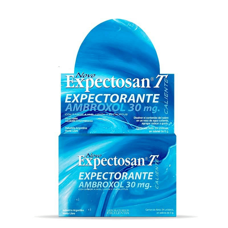Novo Expectosan Farmaplus Té Caliente Expectorante 24 sobres de 5g ...
