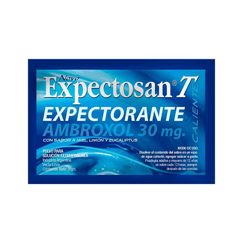 Novo Expectosan Farmaplus Té Caliente Expectorante 24 sobres de 5g ...